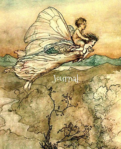 Journal: Arthur Rackham Flying Fairy (Arthur Rackham Collection ...