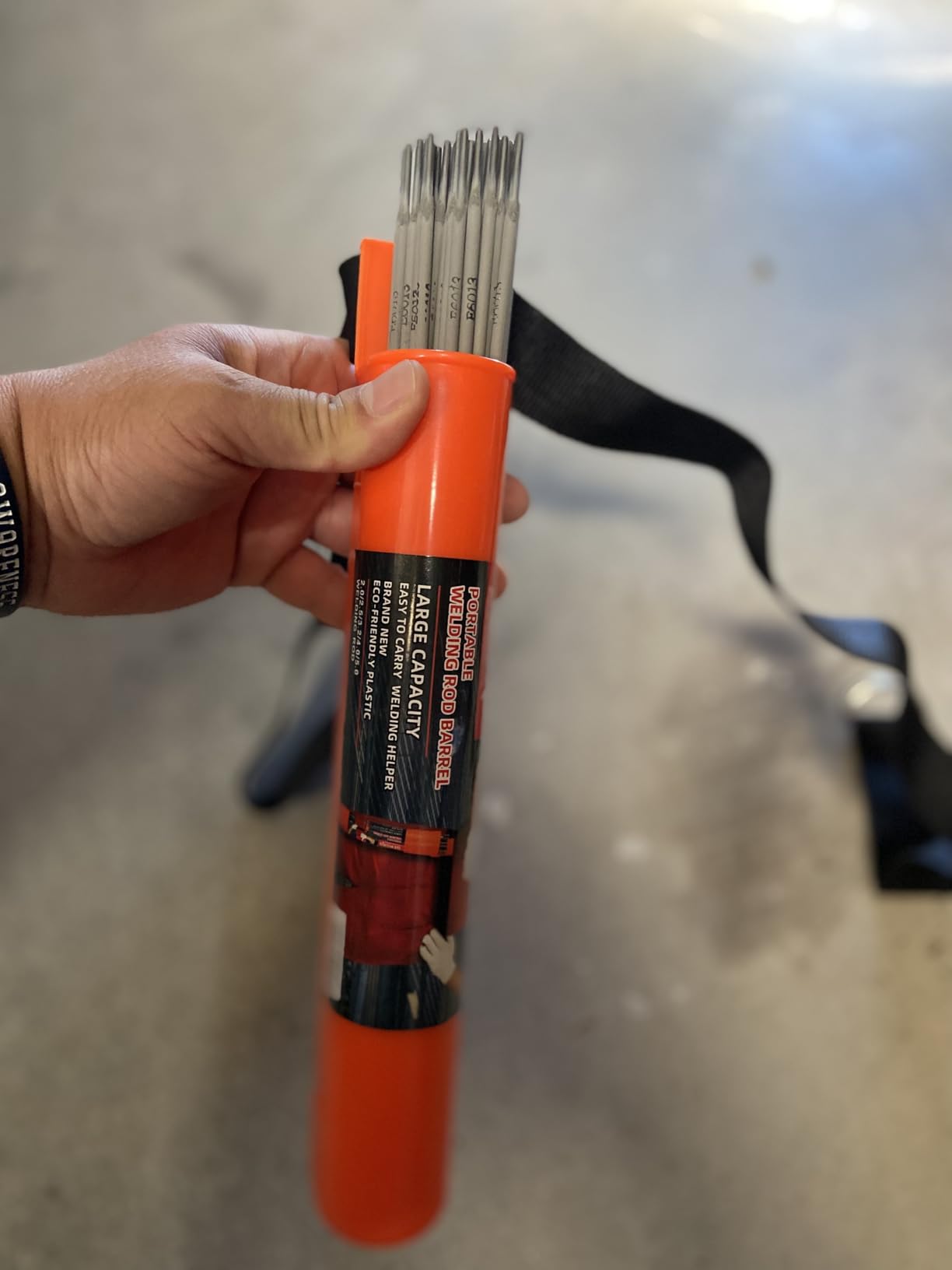 GERORD Flame Retardant PP welding rod holder，Thickened electrodes Bag ...