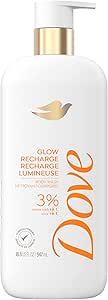 Dove Glow Recharge Body Wash with Pump, Contains 3% Brightening Serum ...