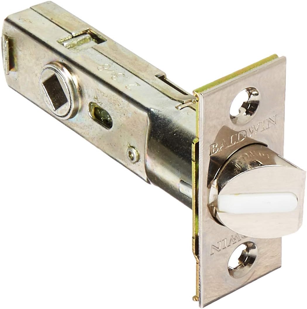 Baldwin 5513.P Privacy Door Lever Latch for 2-3/8" Backset, Lifetime ...