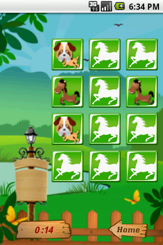 Matching cute animals - App on Amazon Appstore