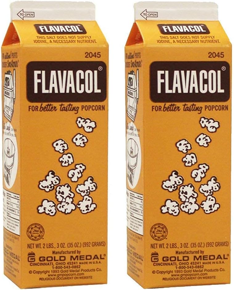 Amazon.com : Gold Medal Prod. 2045 Flavacol Seasoning Popcorn Salt 35oz ...