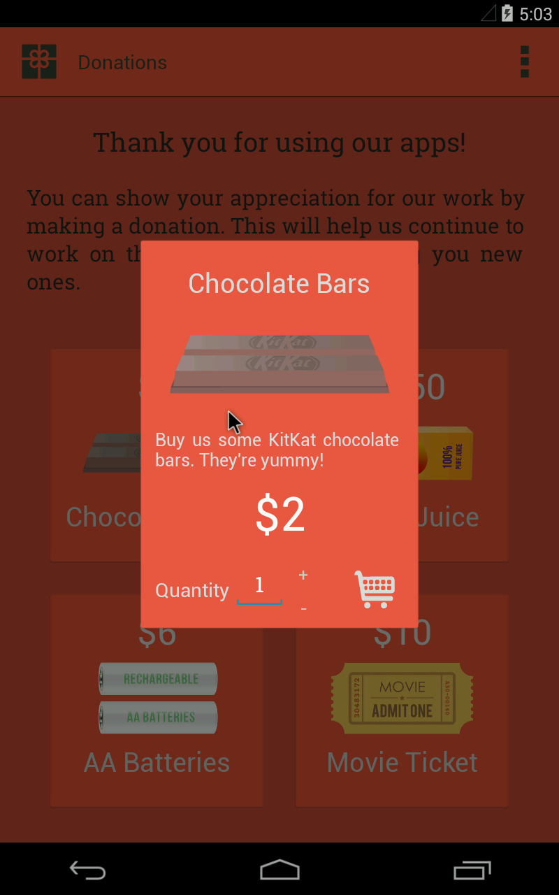 Donations - App on Amazon Appstore