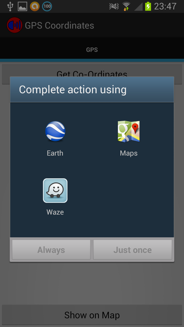 GPS Coordinates - App on Amazon Appstore