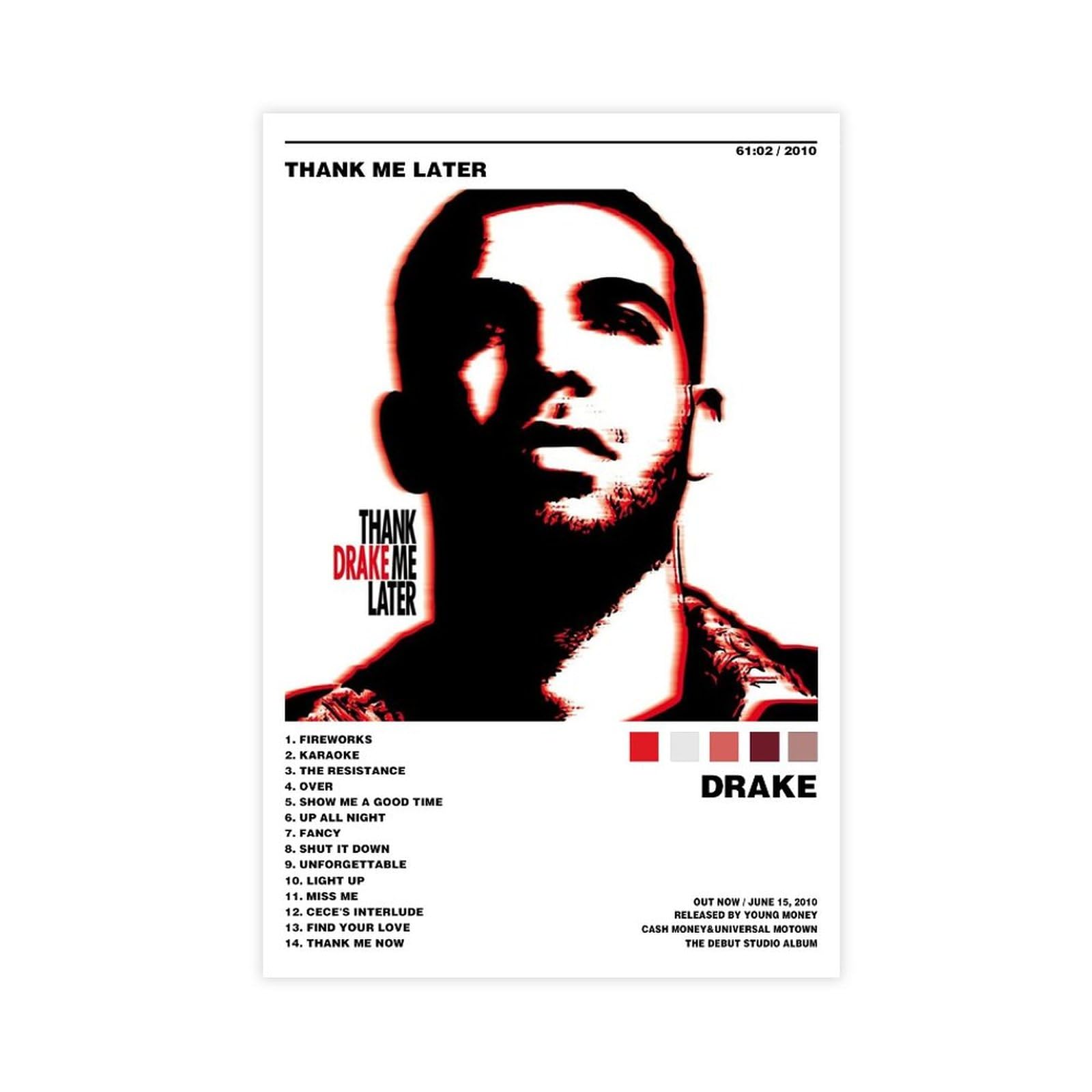 Drake Thank Me Later Tracklist