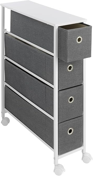 Maximex Recess Shelving Unit 4 Drawers - Recess Shelf with 4 Extra Deep ...
