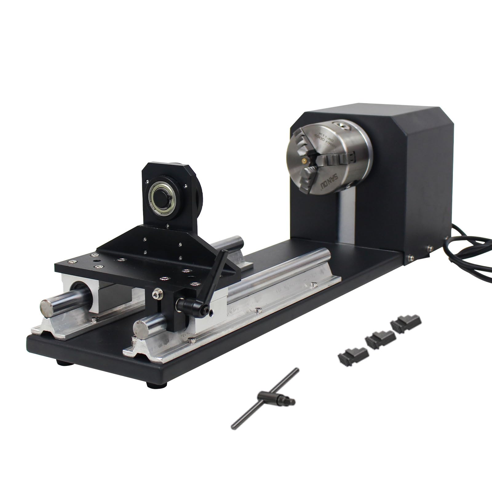 Amazon.com: CNCTOPBAOS Rotary Axis Attachment for CO2 Laser Cutting ...