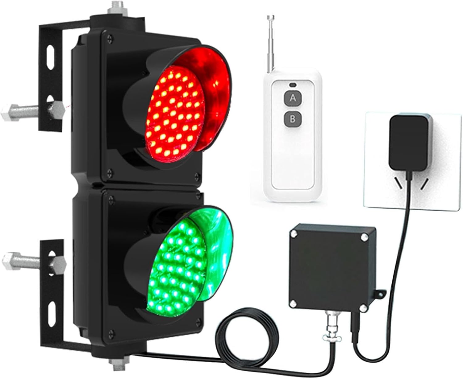 Amazon.com: WPWSDWMX Traffic Light Wall Lamp with Remote Control ...