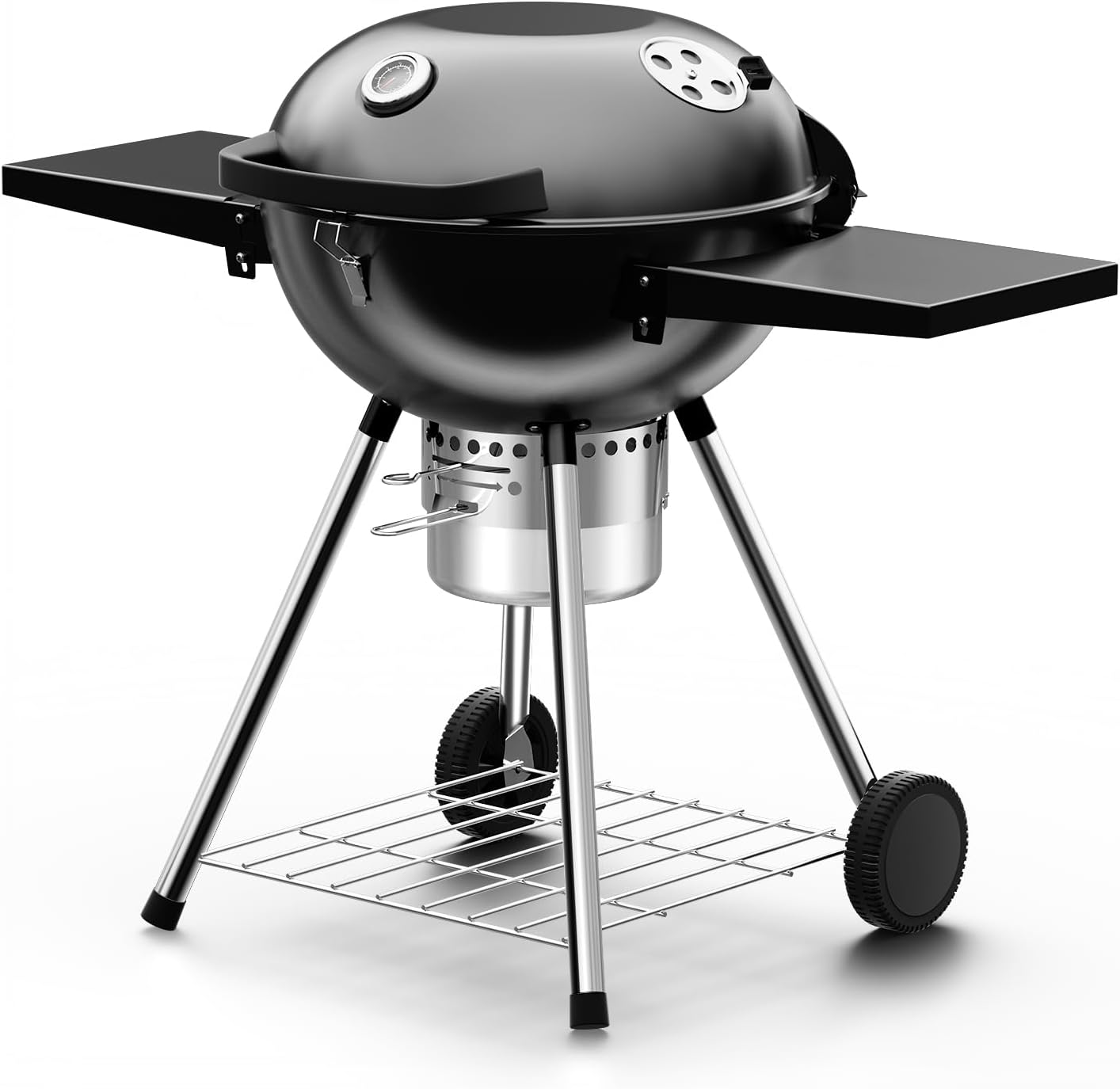 Amazon.com : Char-Griller CG30040725 22-inch Kettle Charcoal Grill and ...