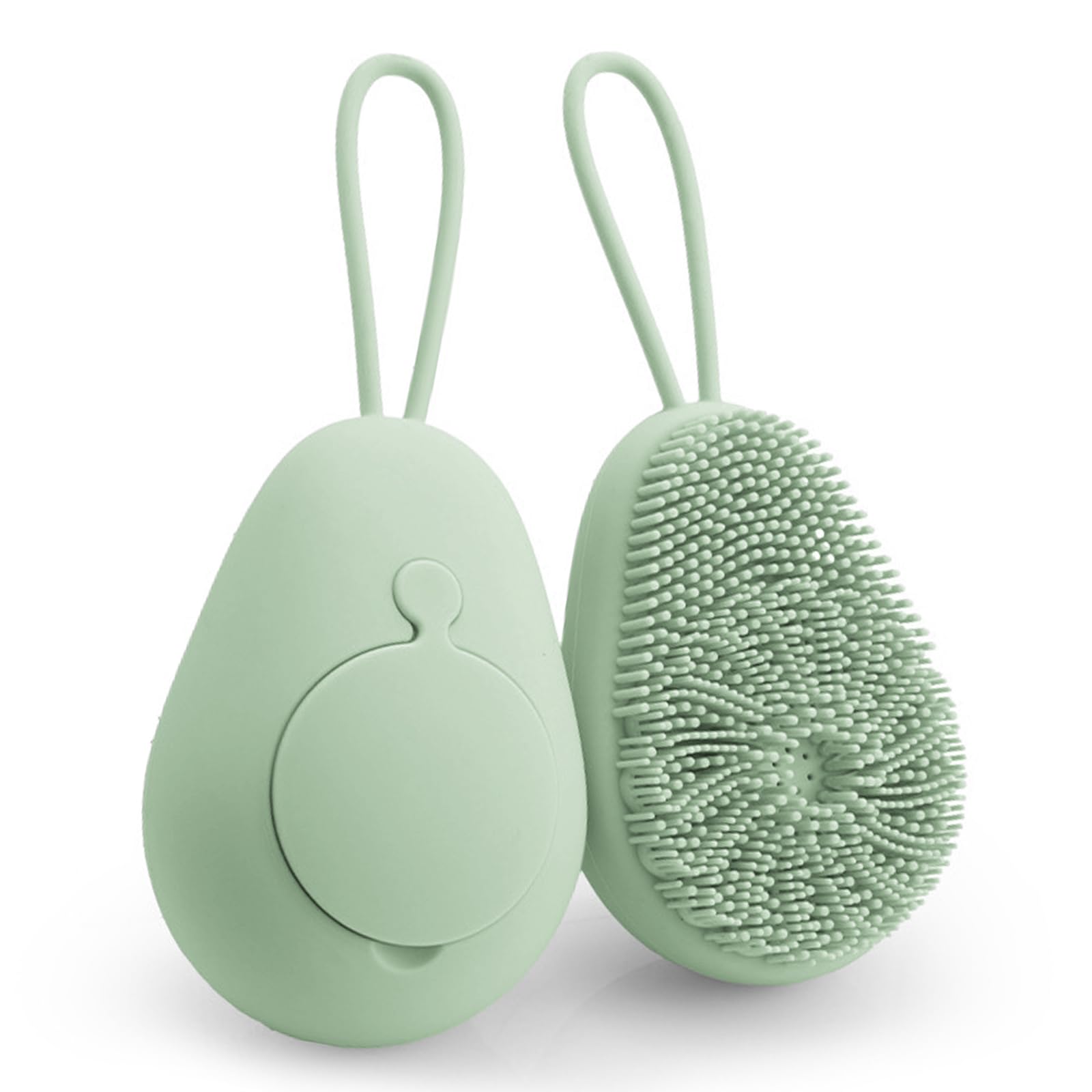 Amazon.com : Silicone Body Scrubber, Exfoliating Body Scrubber Soft ...