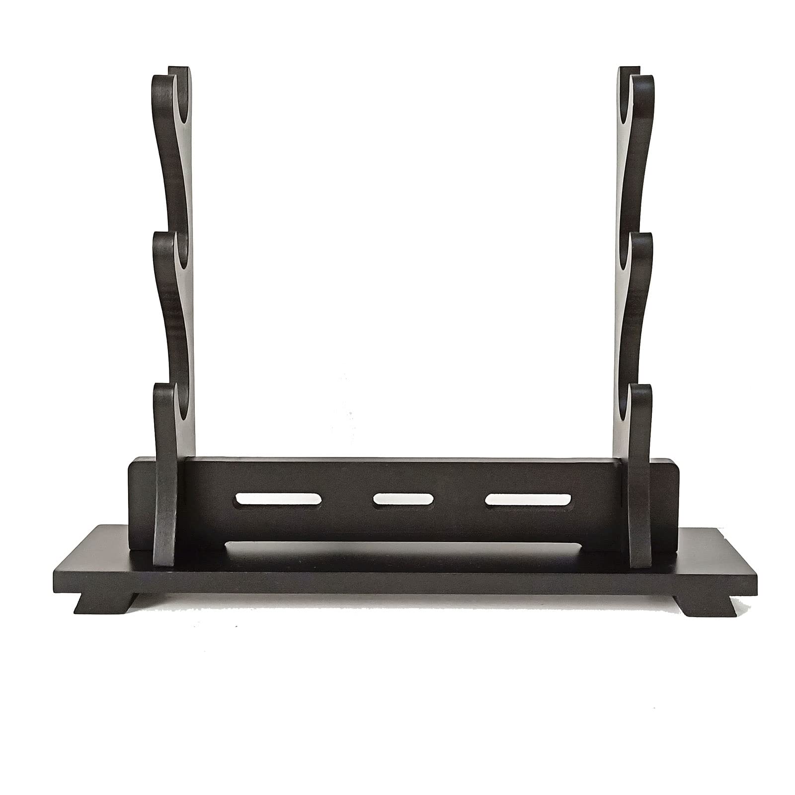 Buy Wooden Samurai Katana Wakizashi Tanto Holder Stand Desktop Dispaly ...