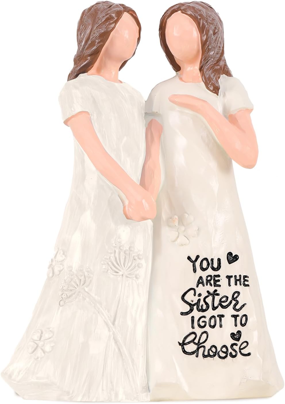 Amazon.com: HADM Sister Figurines Friendship Figure Gifts for Best ...