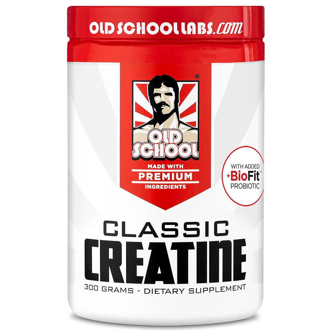 Old School Classic CREATINE - World’s First Probiotic Infused Creatine ...