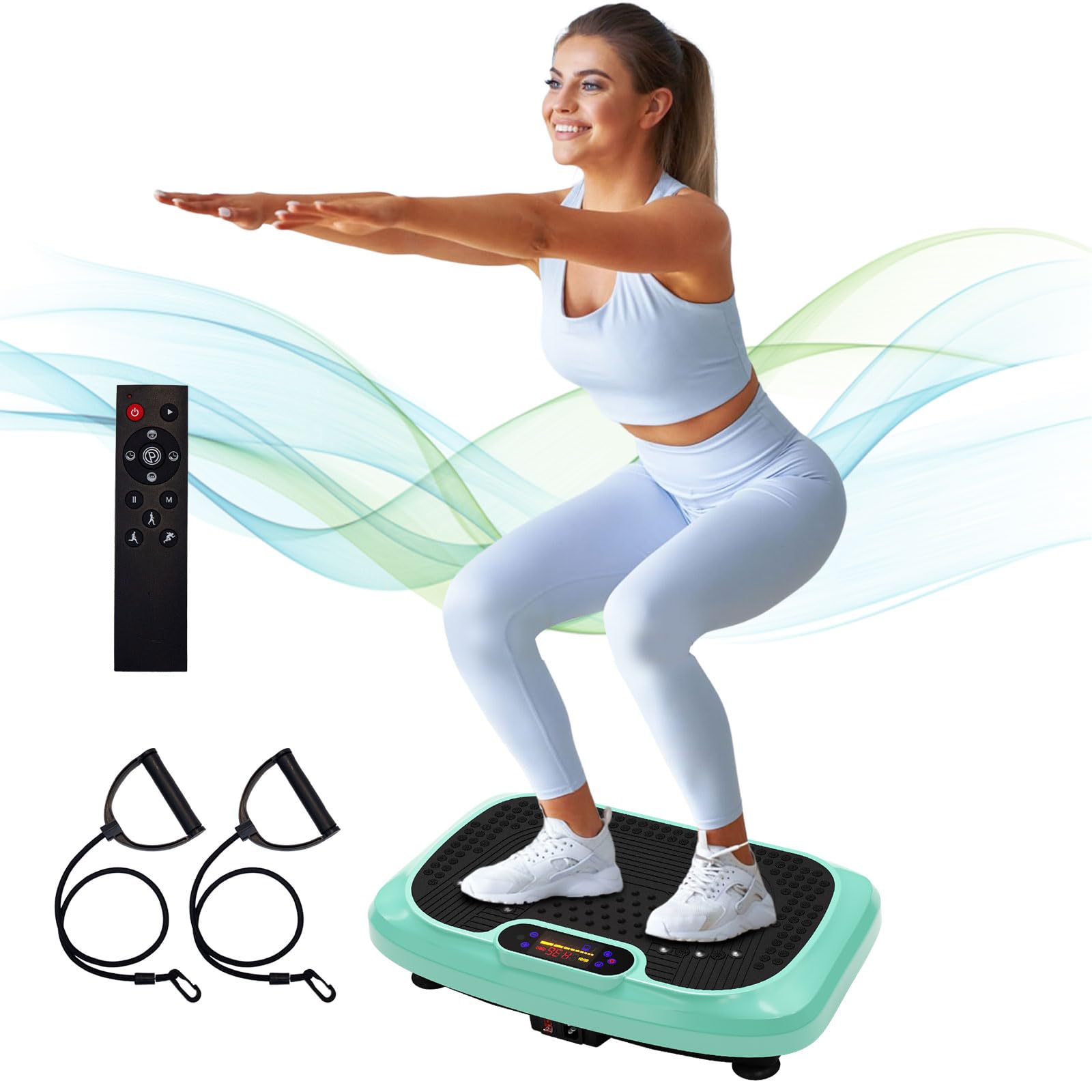 Snapklik.com : Vibration Plate Exercise Machine, Power Vibrate Fitness ...