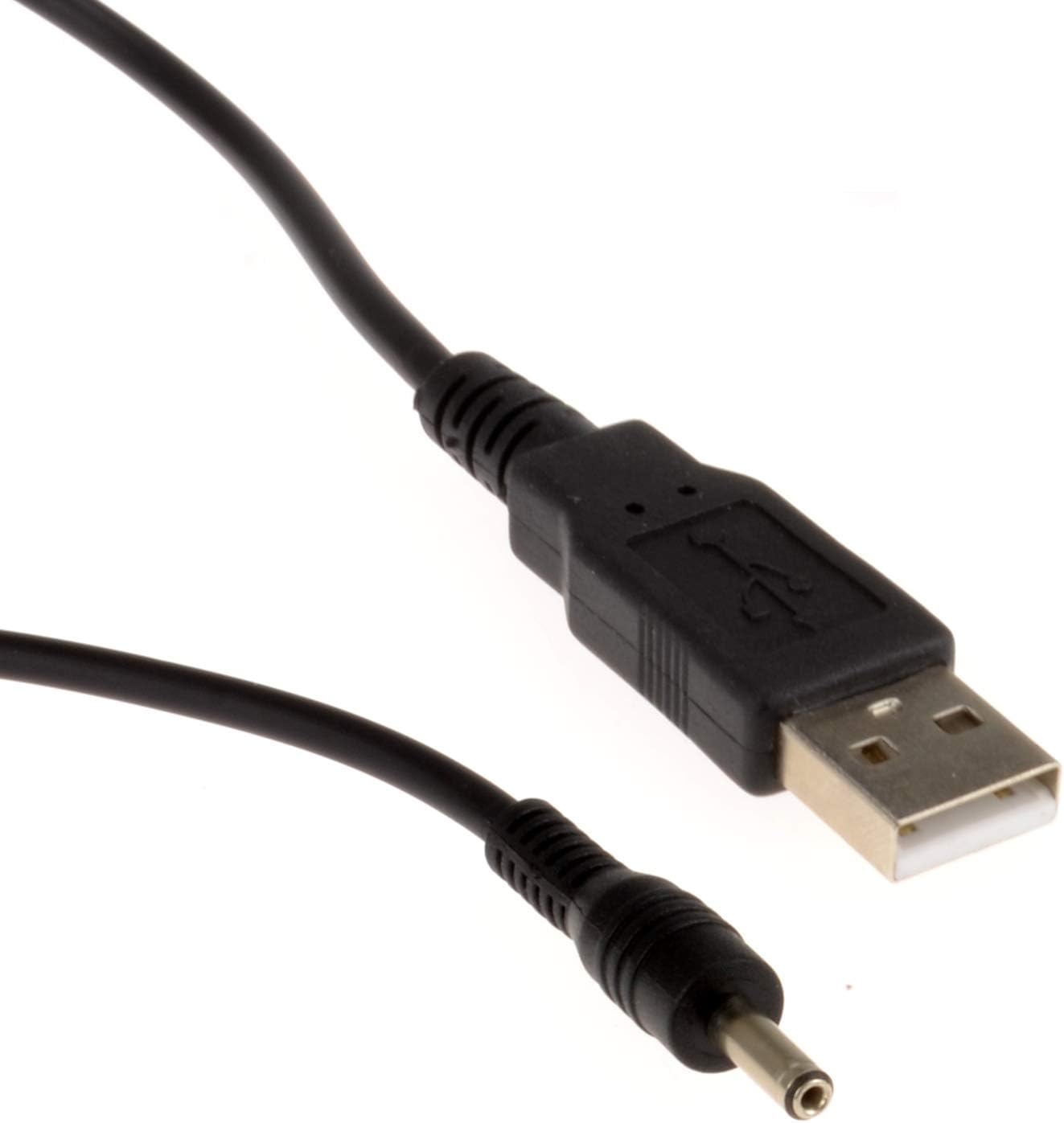 kenable USB to DC Power Cable -USB 2.0 for 2.1mm x 5.5mm 5v 2A 2000mA ...