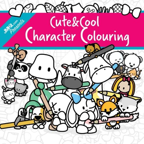 Amazon.com: JMKit: Cute and Cool Character Colouring: A Cute, Cool ...