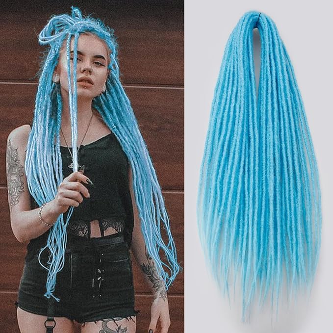 Amazon.com : 24 Inch Dreadlocks Extensions Goddess Locs Crochet Hair ...