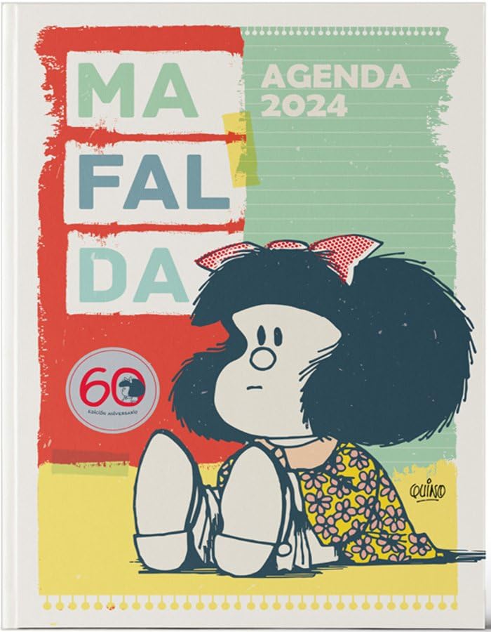 Amazon.com: Mafalda 2024, Agenda Encuadernada: 9789878935744: Quino: Books