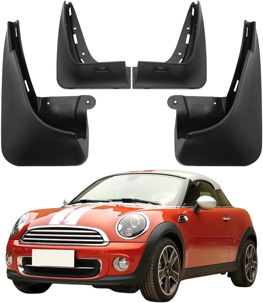 Amazon.com: 4 unidades de aletas de barro para coche, guardabarros ...