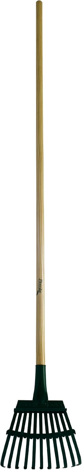 Flexrake 3W Shrub Rake 8-Inch Steel Head with 48-Inch Wood Handle ...