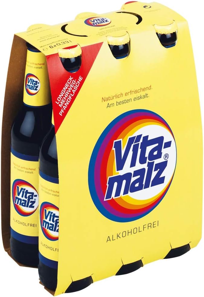 Vitamalz Original Malt Beer Alcohol-Free 6 x 0.33 L Including Deposit ...
