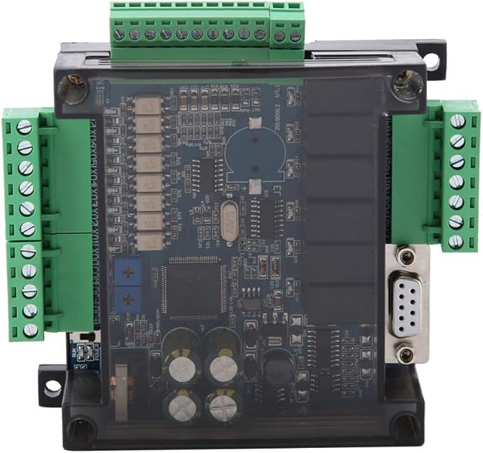 DC24V PLC Control Programmable Logic Controller FX3U-14MR 8 Input 6 ...