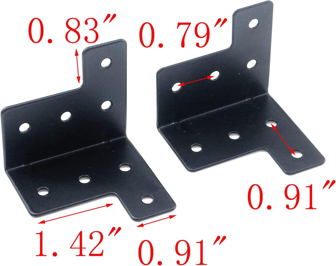 MY MIRONEY 8-Pack Metal Corner Brackets - Heavy Duty Philippines | Ubuy