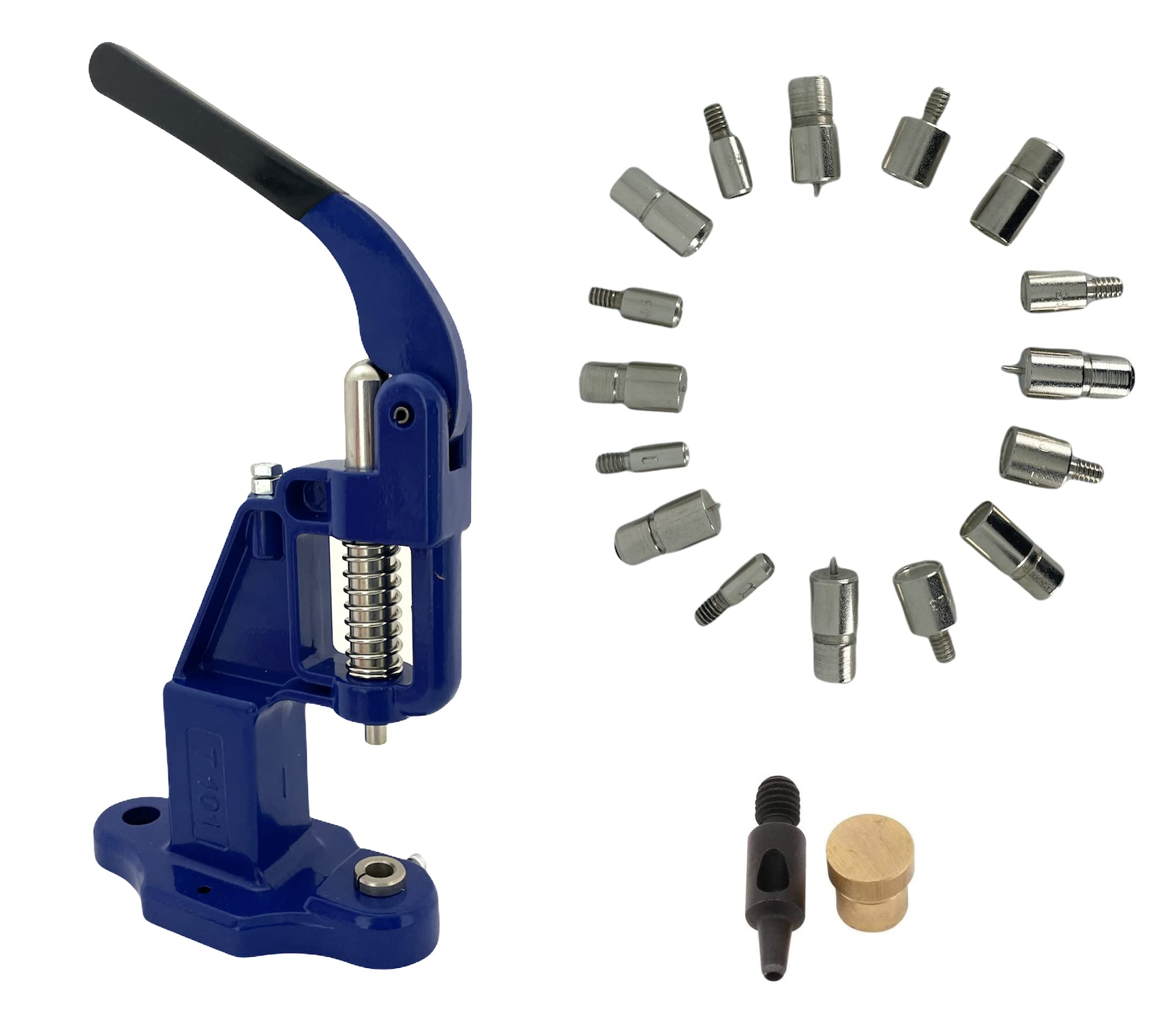 Amazon.com: HOBBY TRENDY Essential Rivet Setting Kit with Hand Press ...