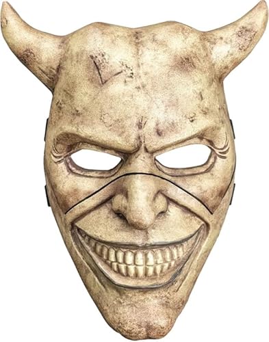 FoxyPrinting The Grabber Grin Halloween Cardboard Face Mask – Scary ...
