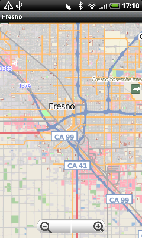 Fresno Street Map: app su Amazon Appstore