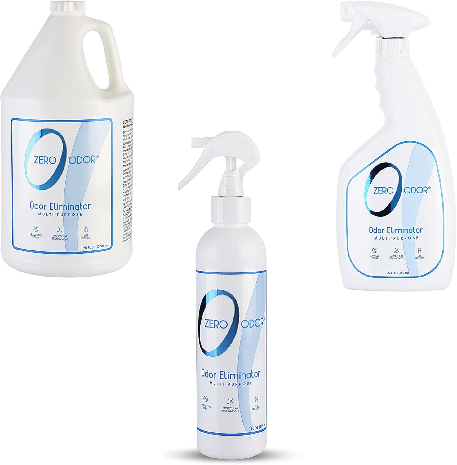 Amazon.com: Zero Odor Multi-Purpose Odor Eliminator 22Oz - Eliminate ...
