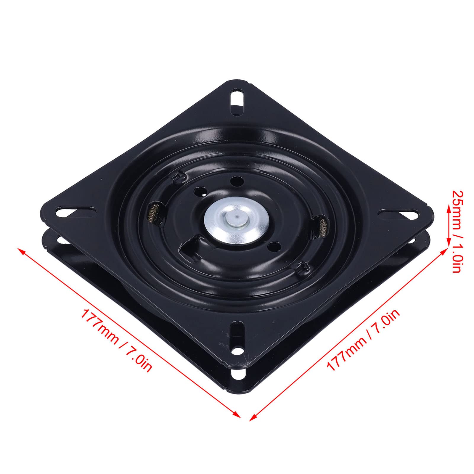 Horoper 7 Inch Seat Swivel Plate, Rotating Base,7-Inch Chair Turntable ...