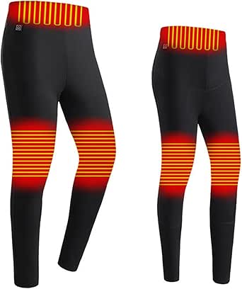 USB Electric Heated Leggings for Women UK Sale, Winter Heating Trouser ...