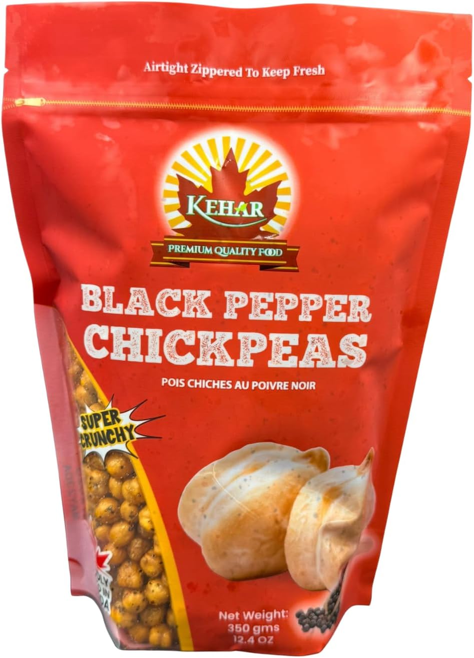 Kehar Roasted Chickpeas 350g – Crunchy & Flavorful Healthy Snack ...