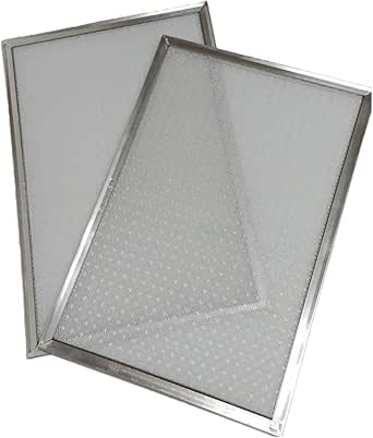 Fantech 405577 Washable Alu Mesh MERV 3 HRV/ERV Filter kit - Size 12.25 ...