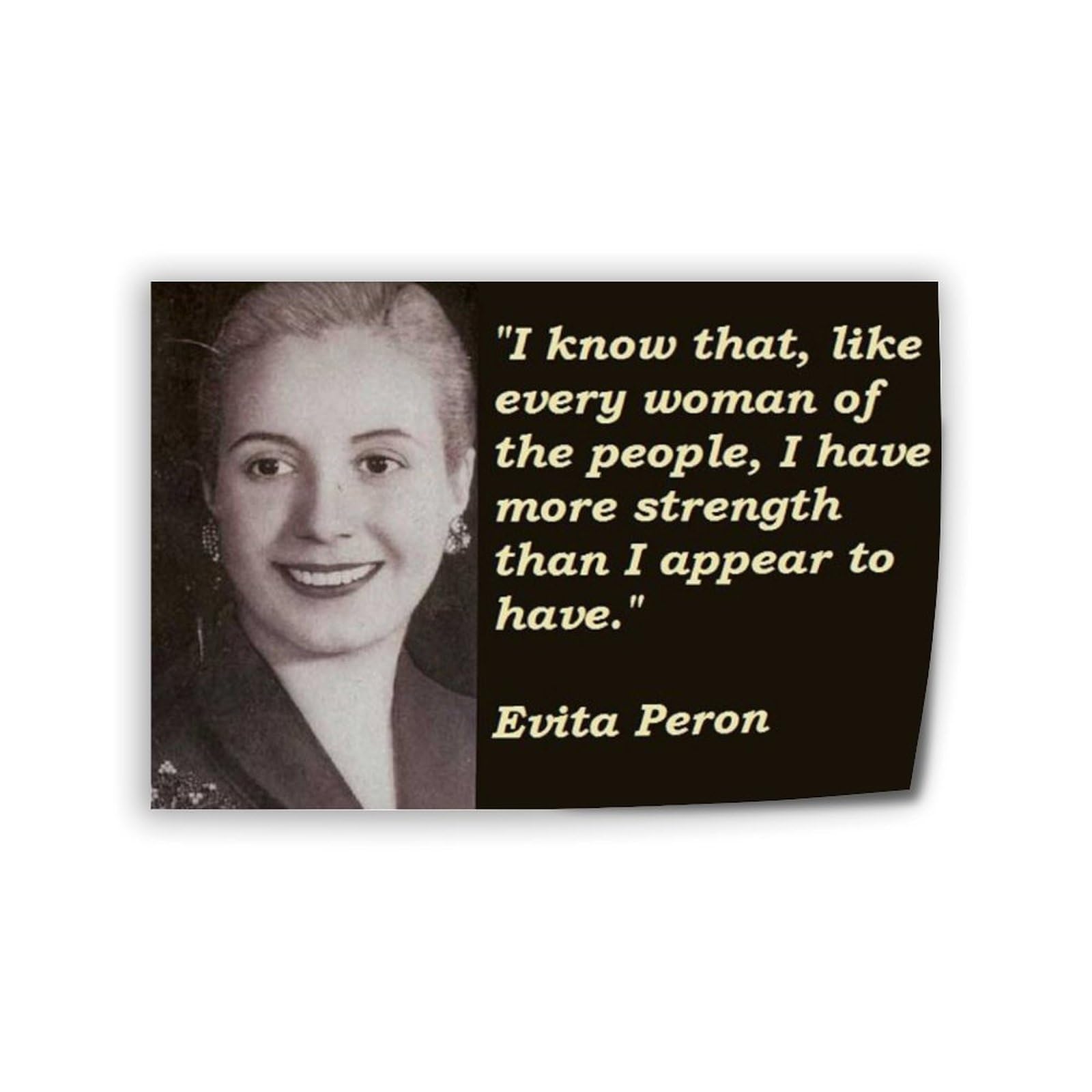 Eva Peron Quotes Eva Perón: Life, Career, Death And Characteristics