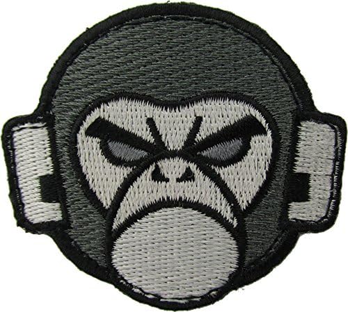 Amazon.com: Angry Monkey Morale Patch (BLACK)