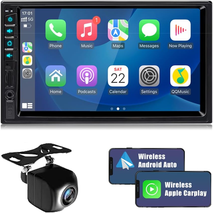Amazon.com: Wireless Car Stereo Compatable with Apple CarPlay and ...
