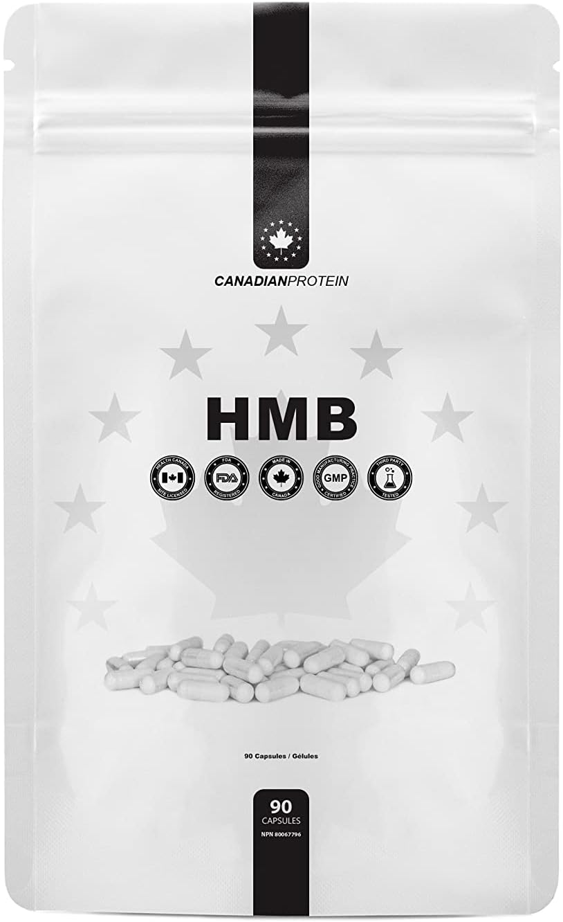 Canadian Protein HMB 500mg Capsules | 90 Capsules | Promotes Energy ...