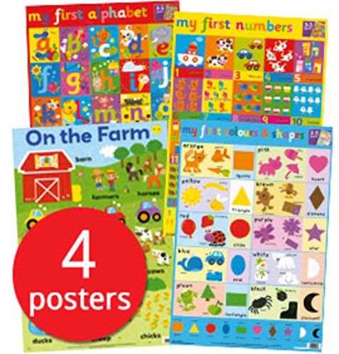 First Time Learning My First Wall Chart Pack Age 3+: 9781782968511 ...