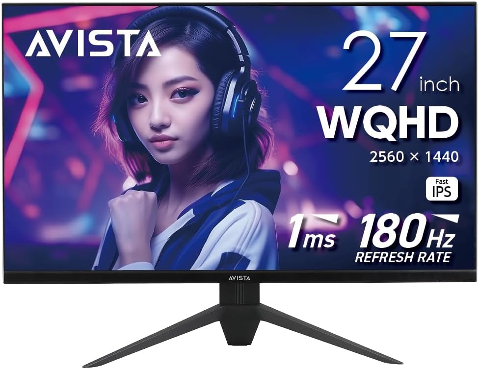 Amazon.co.jp: TITAN ARMY 27インチ ゲーミングモニター 27G2R FASTIPS WQHD 180Hz 1ms ...