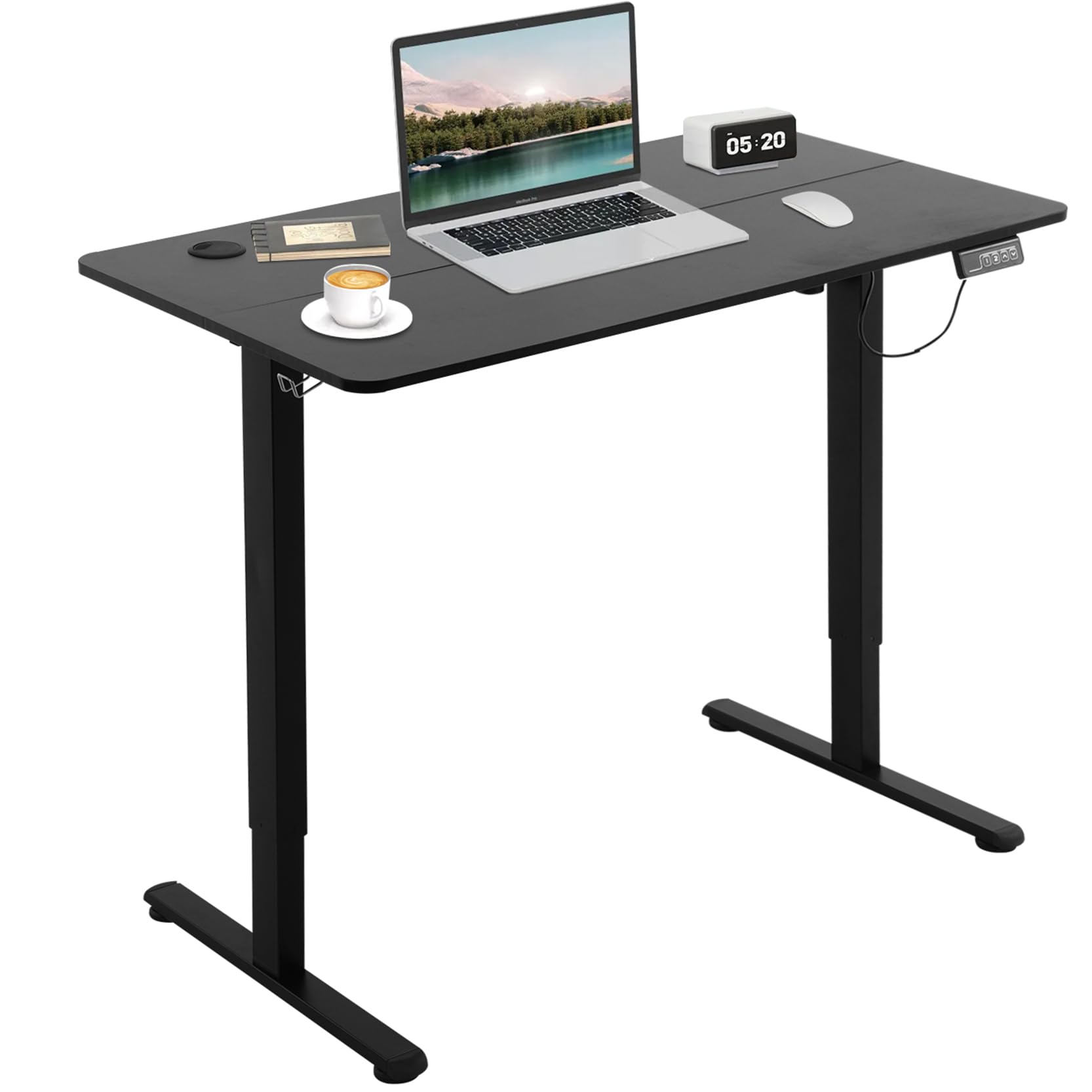 Amazon.com: BLKMTY Electric Standing Desk Adjustable Height Computer ...