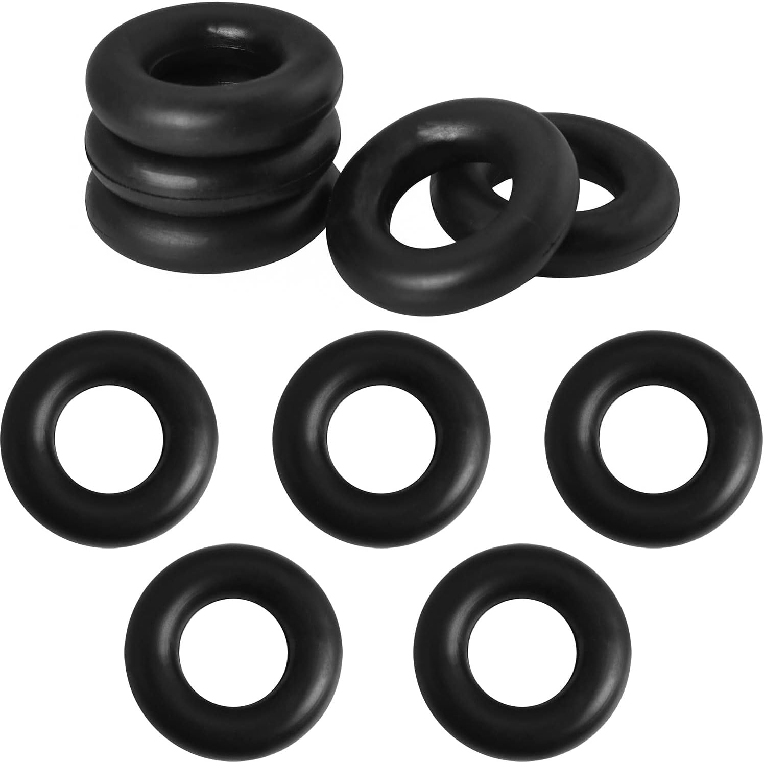 Amazon.com: Bobbin Winder Rubber Tire Ring LUORNG 10PCS Bobbin Winder ...