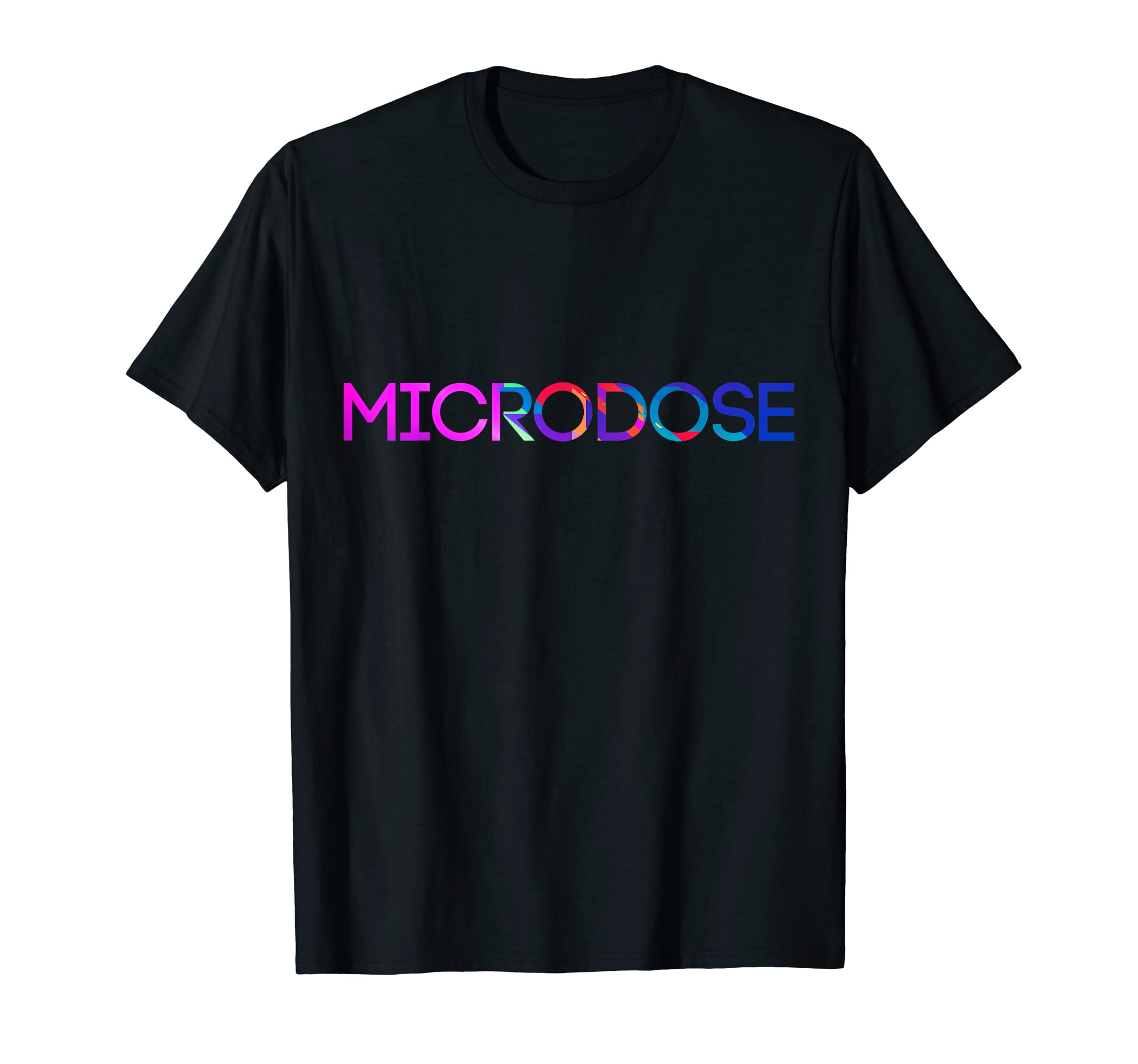Amazon.com: Microdose Neon Rave T-Shirt - EDM, Electronic, Dubstep ...