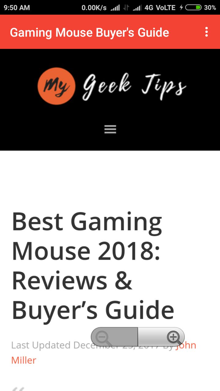 Gaming Mouse Buyer's Guide - Application sur Amazon Appstore