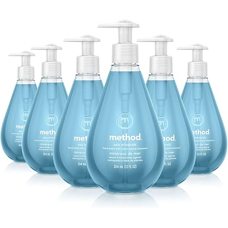Amazon.com : Method Gel Hand Soap, Sea Minerals, Biodegradable Formula ...