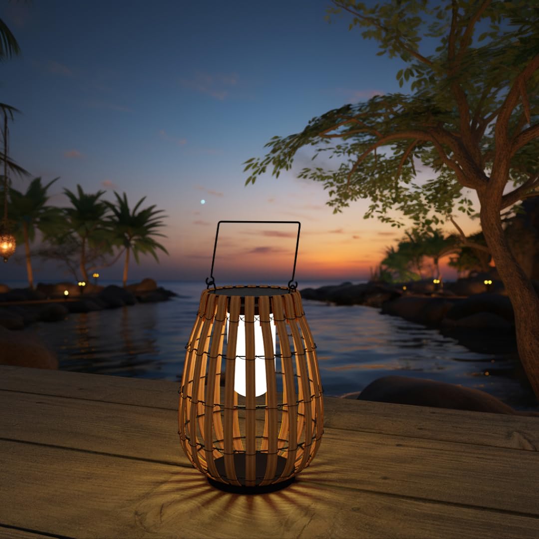 Amazon.com: 𝗠𝗢𝗗 𝗟𝗜𝗚𝗛𝗧𝗜𝗡𝗚 Beam | Floor Solar Lantern, Reliable IP65 Waterproof LED Garden Light ...