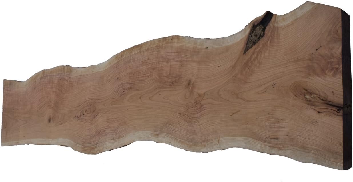 Amazon.com: Live Edge Table Top Wood Slab - Gummy Cherry: 110" x 19" x ...