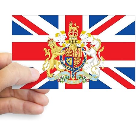 Amazon.com: British Royal Coat of Arms Sticker Die Cut Decal Self ...