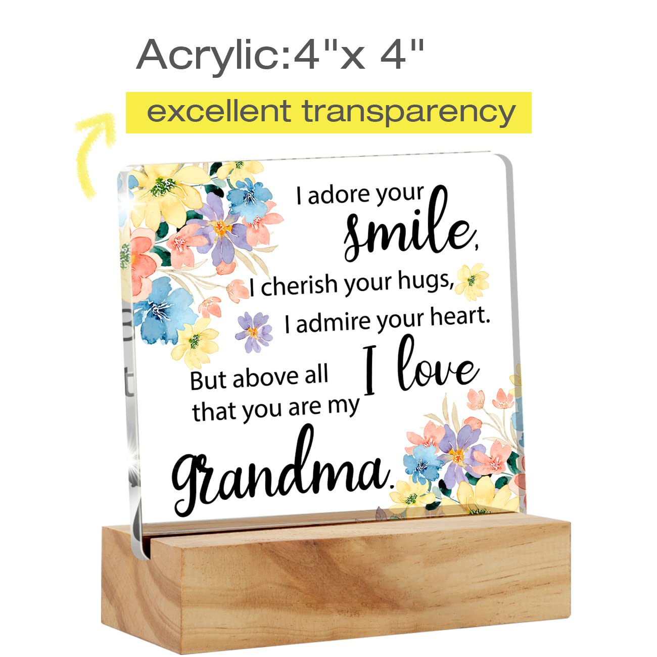 Snapklik.com : Grandma Gift Nana Gifts, You Are My Grandma Desk Decor ...